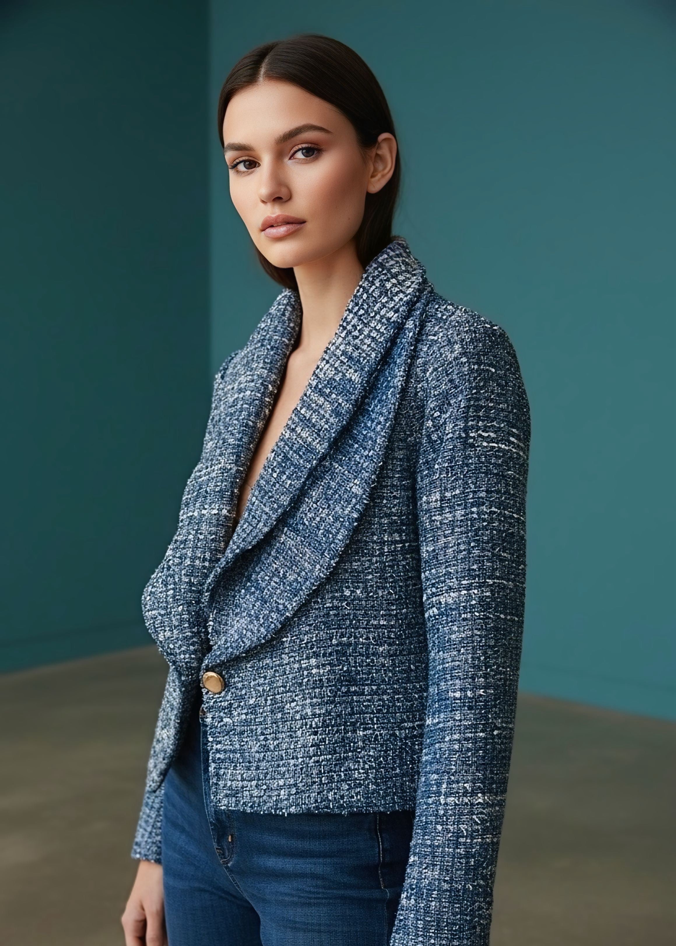 Tweed Duo Blazer Jacket – myMayz