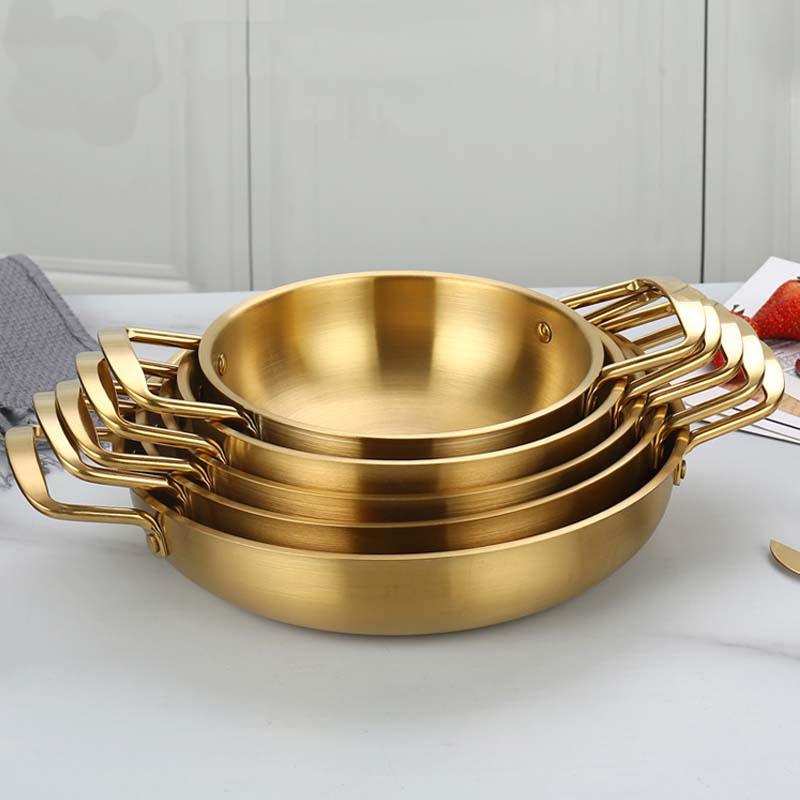 Golden Plated Stainless Steel Serving Pans – myMayz